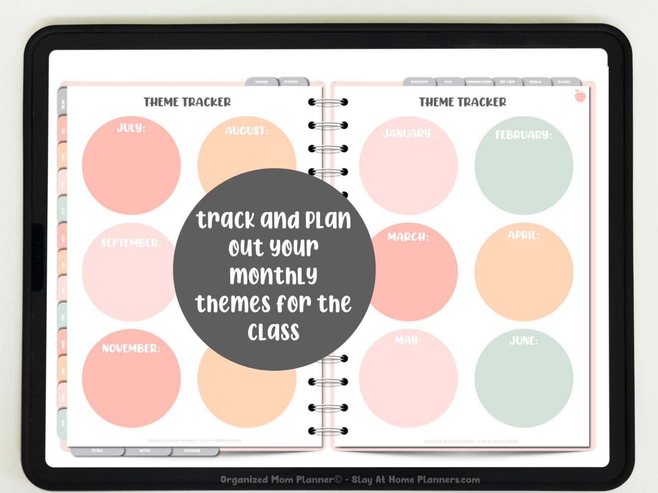 The Organized Teacher Planner - Digital Teacher Planner Bundle
