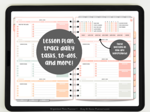 The Organized Teacher Planner - Digital Teacher Planner Bundle
