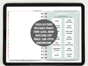 The Organized Teacher Planner - Digital Teacher Planner Bundle