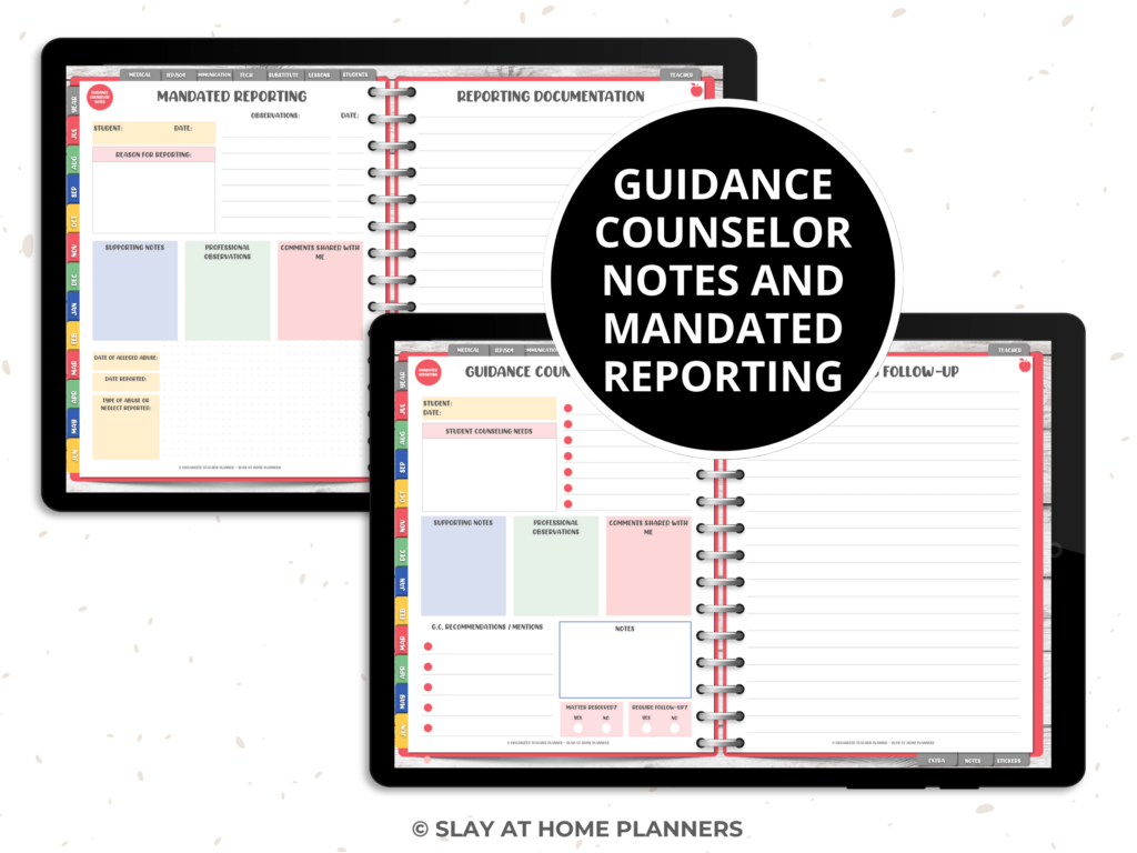 The Organized Teacher Planner - Digital Teaching Planner Bundle